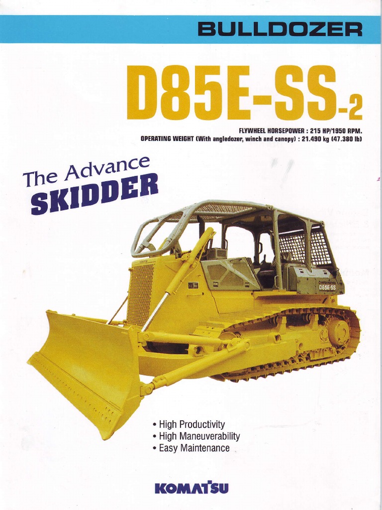 D85e SS 2 PDF | PDF | Manufactured Goods | Equipment
