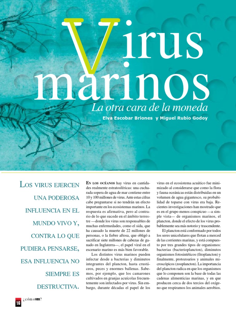 Virus Marinos | PDF | Virus | Adn