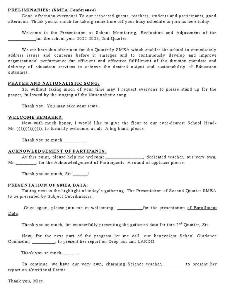 Smea Script | PDF