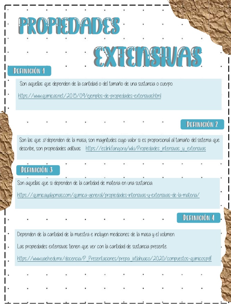 Propiedades Extensivas | PDF | Masa | Importar