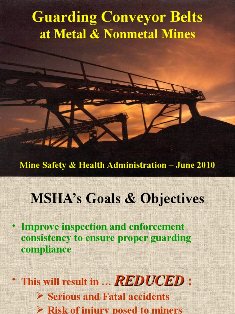 Equip Guarding - Conveyor Belts | PDF | Belt (Mechanical) | Secondary ...