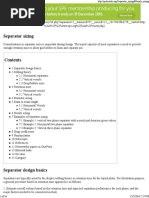 API Separator Sizing Procedure Guide | PDF | Fluid Mechanics | Liquids