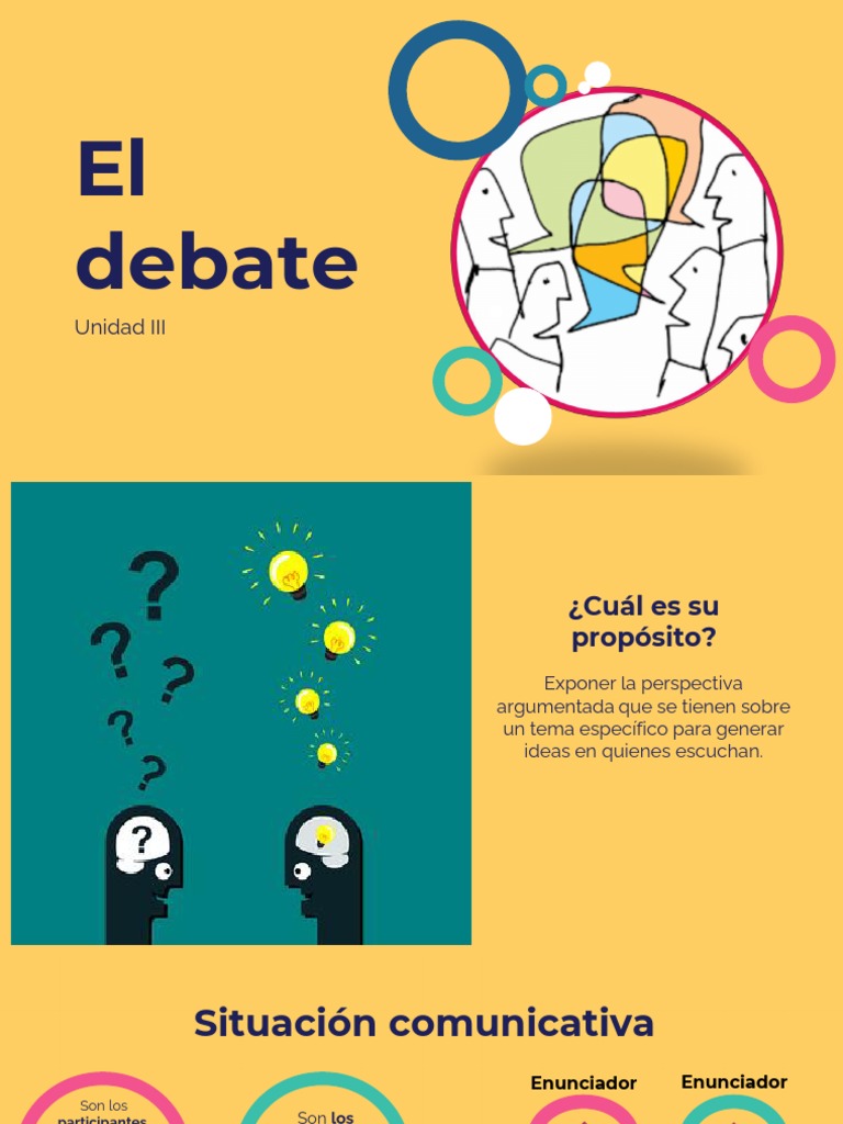 Elementos Clave de un Debate | PDF