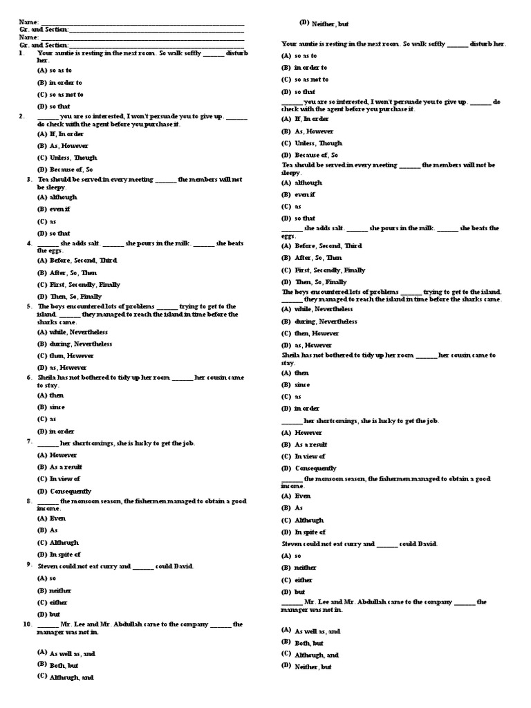 Week2 Exercise Connectors | PDF | Food And Drink | Nutrition
