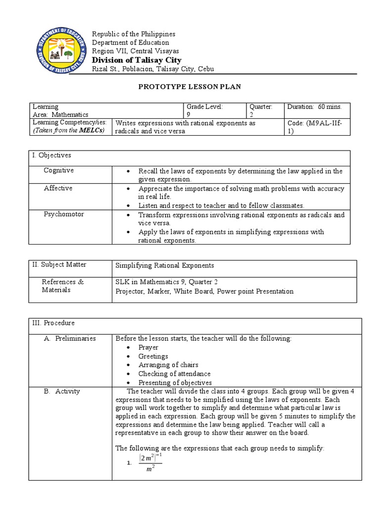 Math 9 (CO-2nd Quarter) | PDF | Cognition | Learning