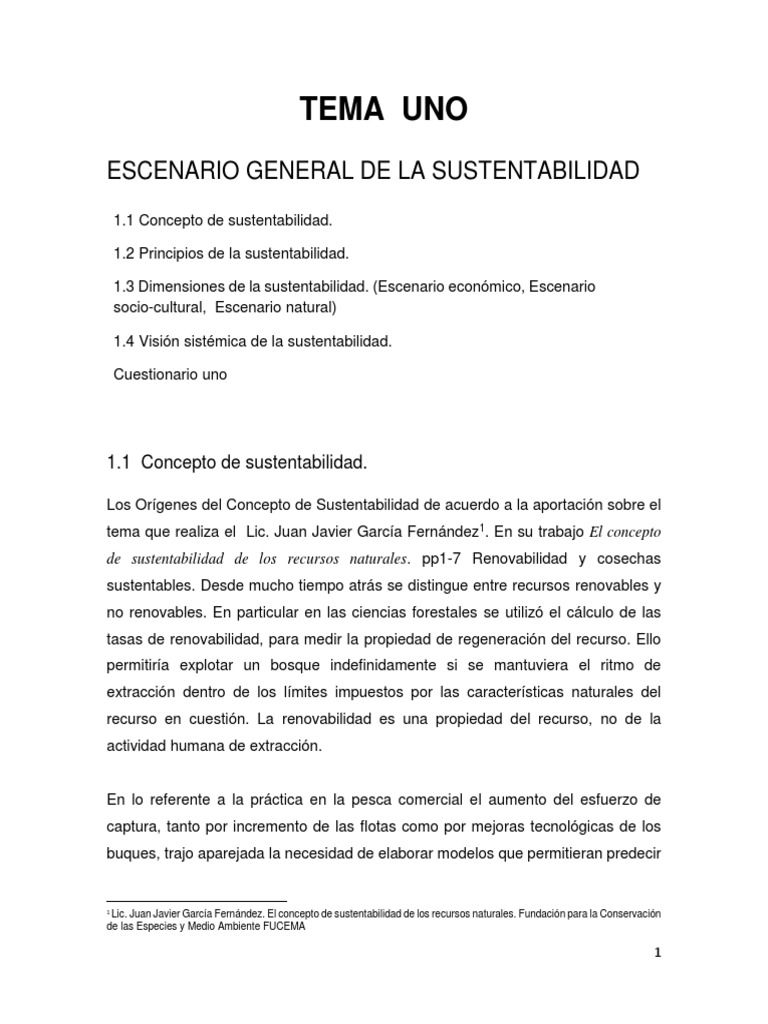 Lectura de Sustentabilidad | PDF | Sustentabilidad | Desarrollo sostenible