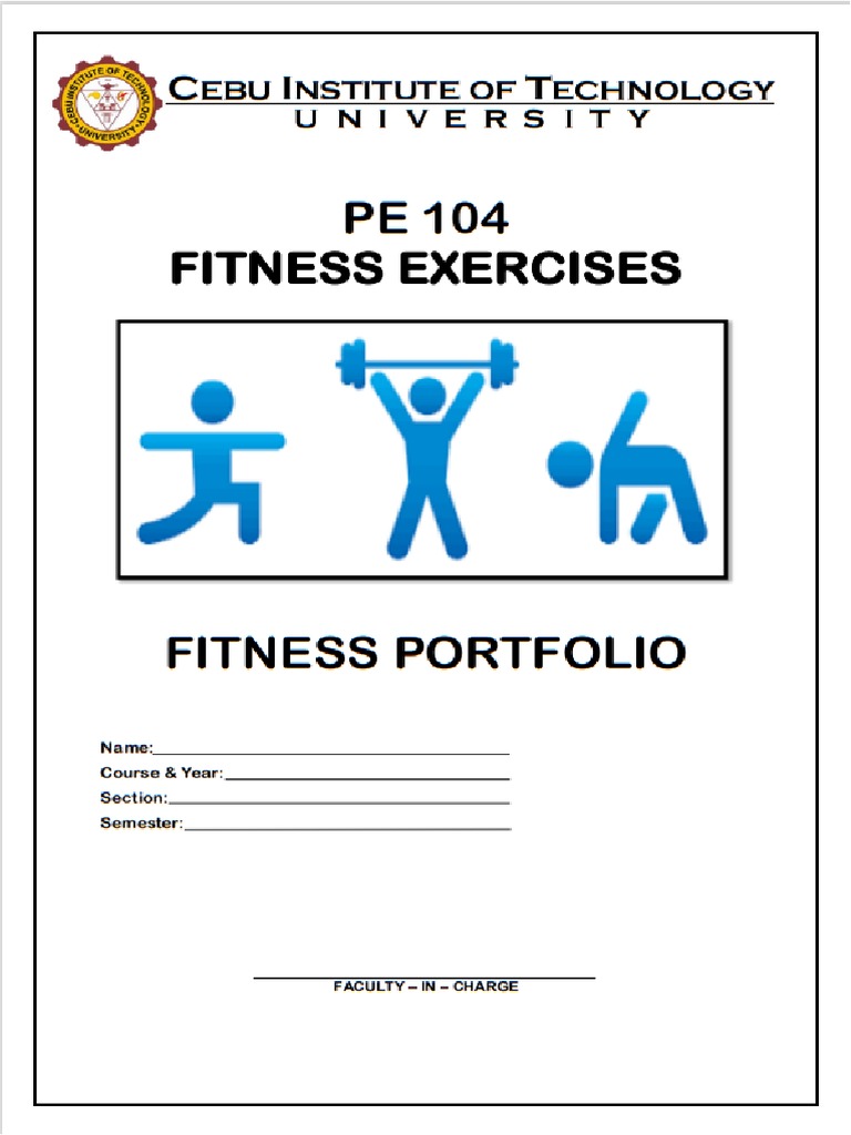 Pe104 Student Fitness Portfolio 2nd Semester 2022-2023 | PDF | Physical ...