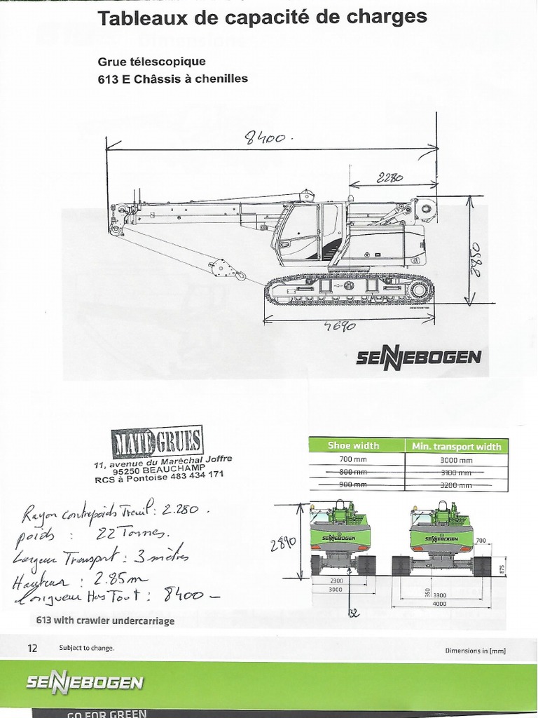 Sennebogen 613 | PDF