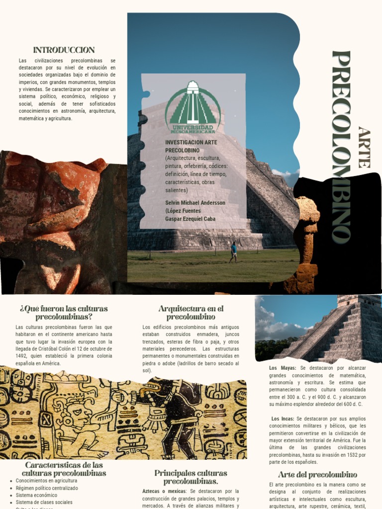 Trifoliar - arte precolombino | PDF | Era precolombina | Civilización maya