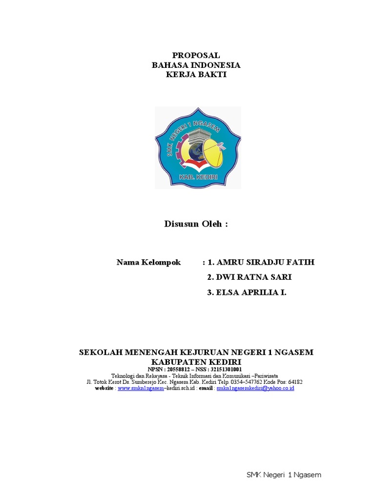 Proposal BI 100323 | PDF | Karier & Perkembangan | Ilmu Sosial
