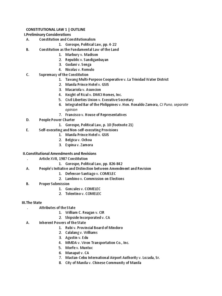 Constitutional Law Study Guide | PDF | Sovereign Immunity | Eminent Domain