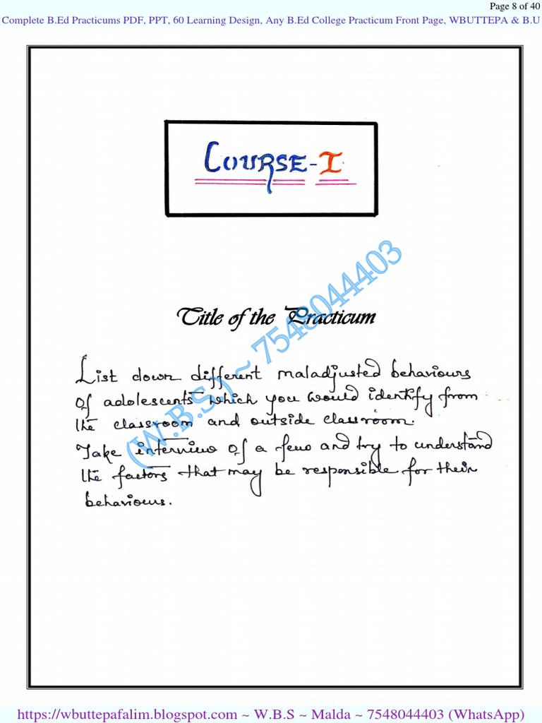 2b, I (Eng.v) List Down Different Maladjusted... Their Behaviour | PDF