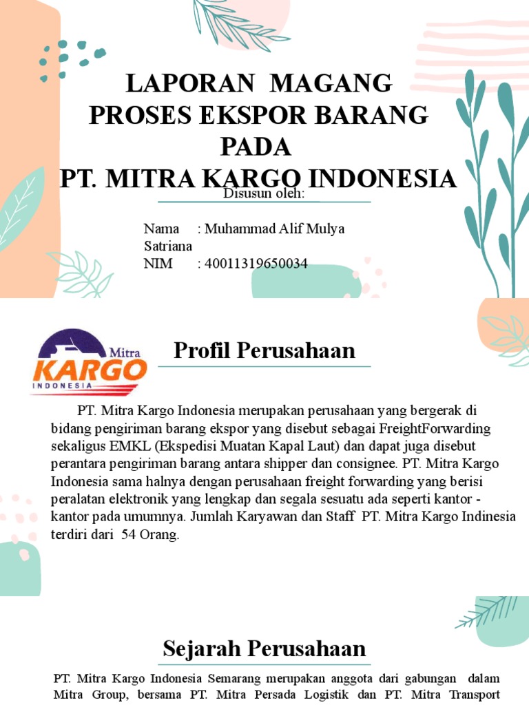 Laporan Magang | PDF