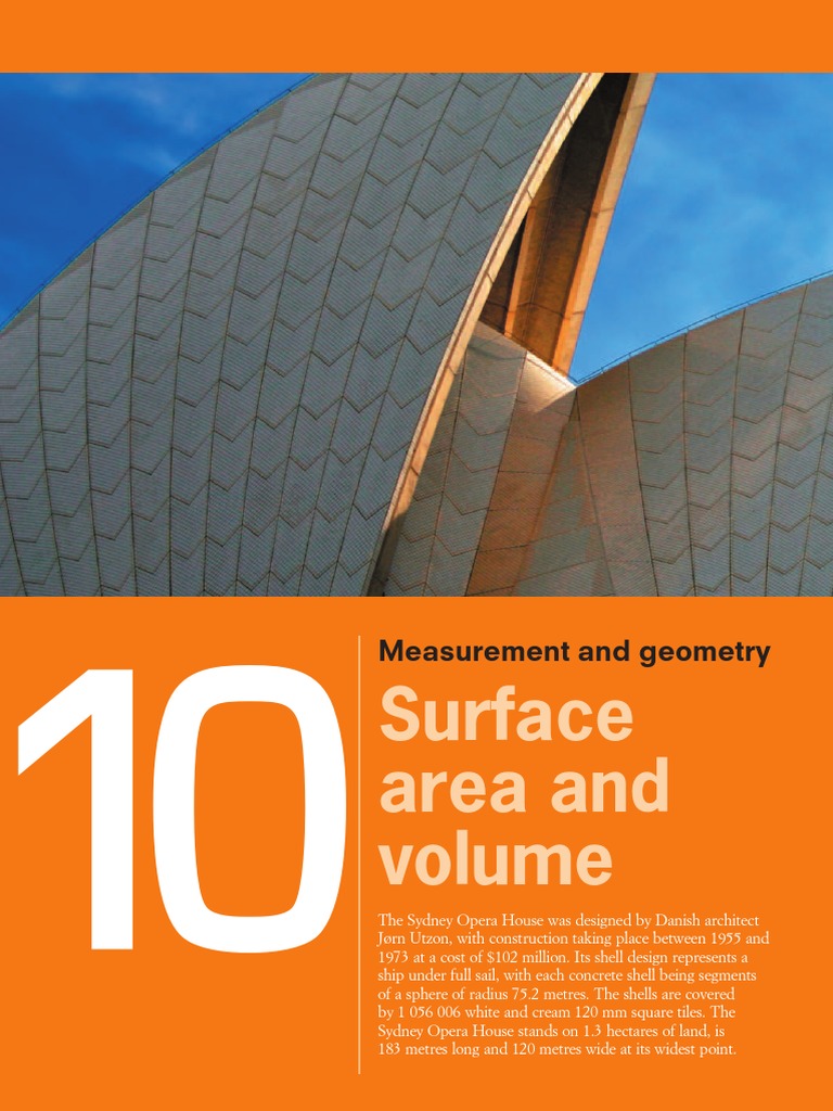 Surface Area and Volume Concepts | PDF | Area | Litre