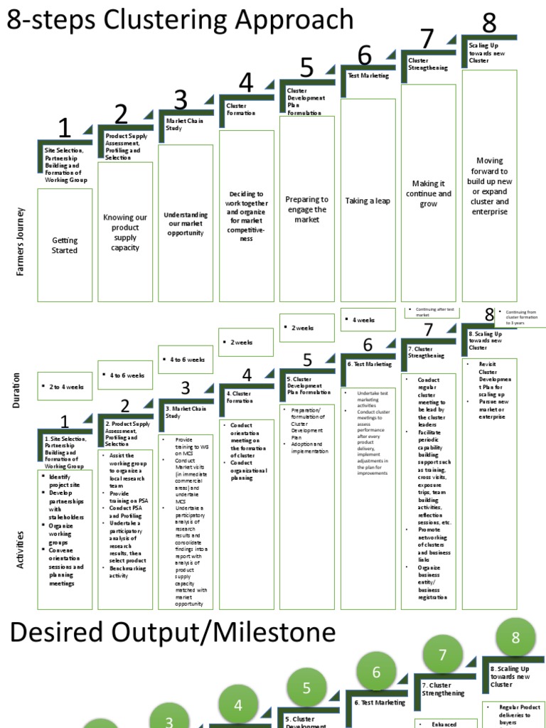 8 Steps in Clustering Approach | PDF | Business | Economies
