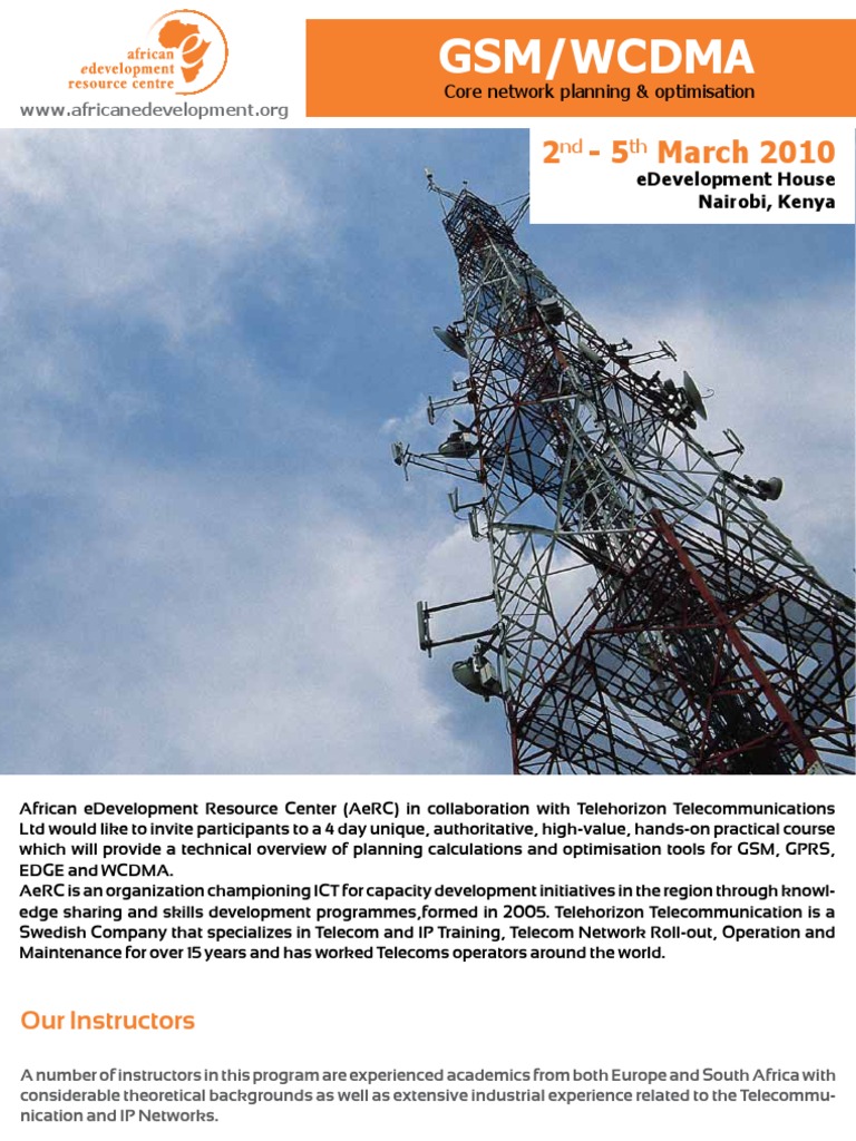 GSM Core Network Planning Course Outline | PDF | Quality Of Service ...