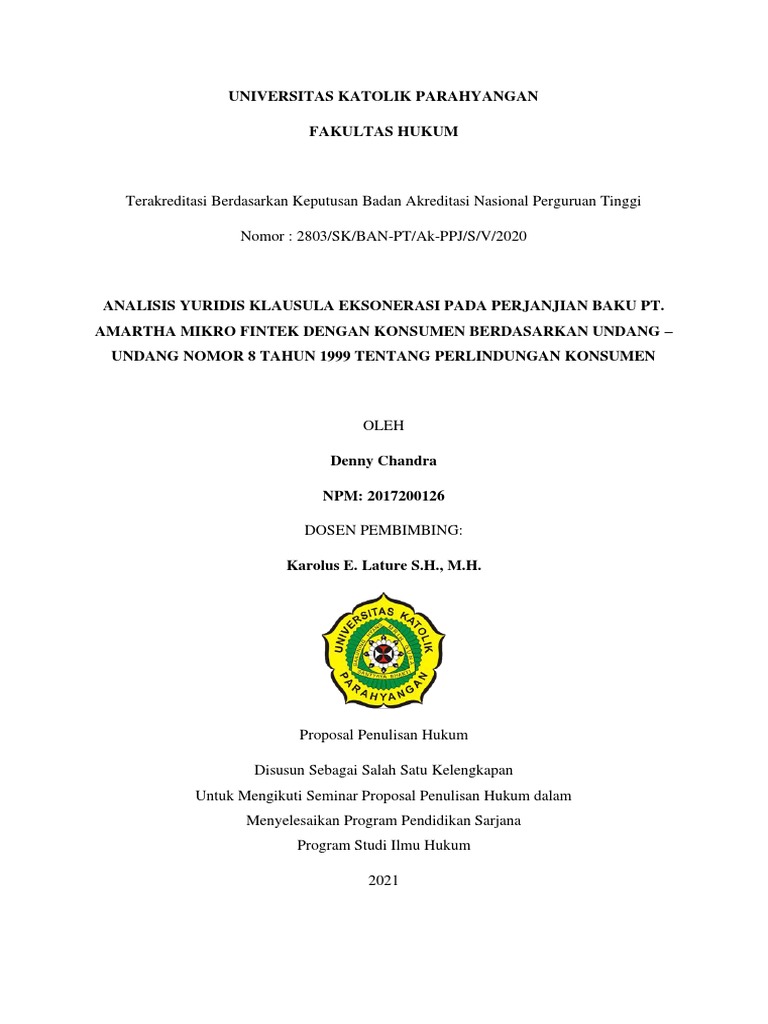 Uas Draft Proposal Seminar | PDF | Bisnis | Pengelolaan Keuangan & Uang