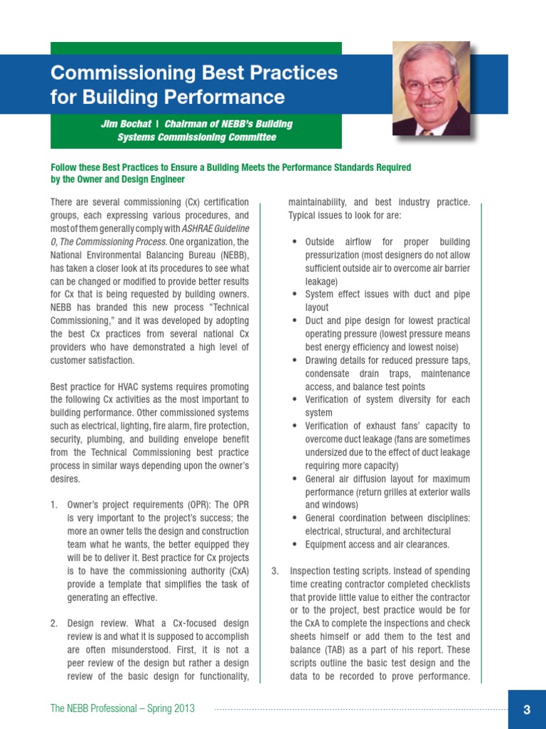 10 Best Practices for Technical Commissioning to Ensure Building Systems Meet Performance ...