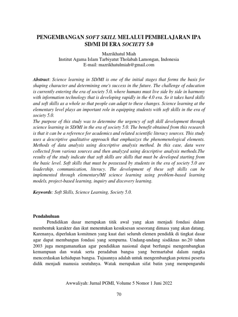 Pembelajaran Sains Di Jepang 3 | PDF | Science | Cognition