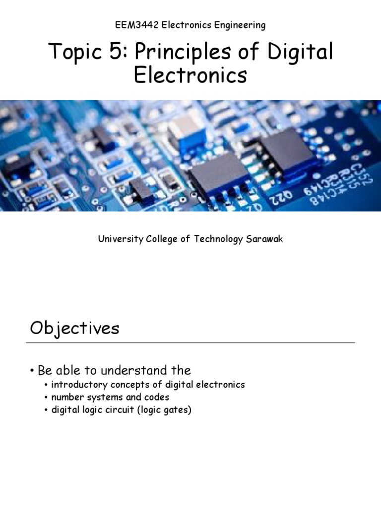 Chapter 5 - Principles of Digital Electronics | PDF | Subtraction | Boolean Algebra