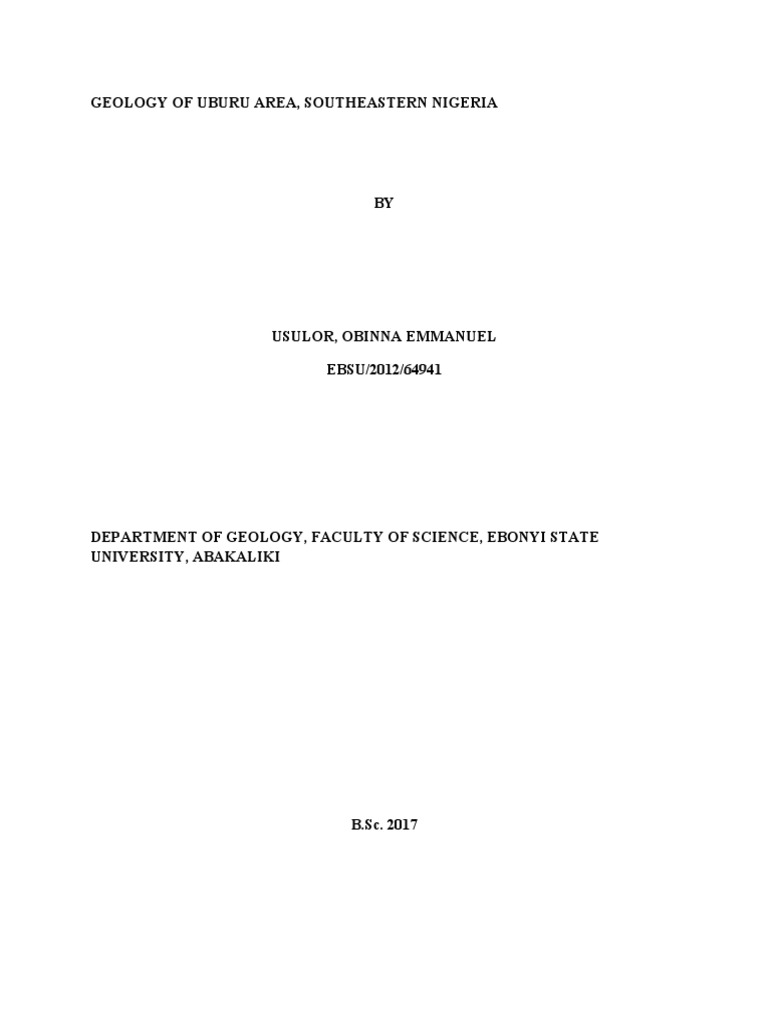 Prelim Pages | PDF | Geology | Geological Formation