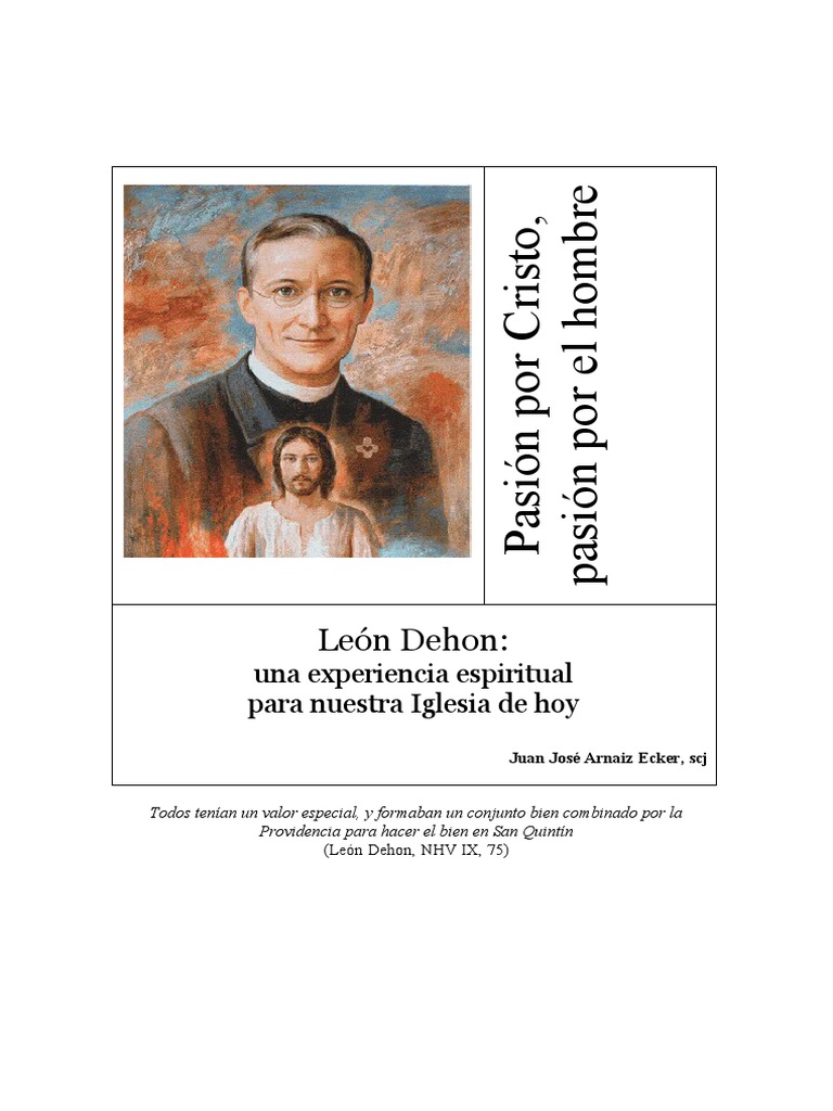 León Dehon: Espiritualidad y Parroquia | PDF | Filosofía | Religión y ...