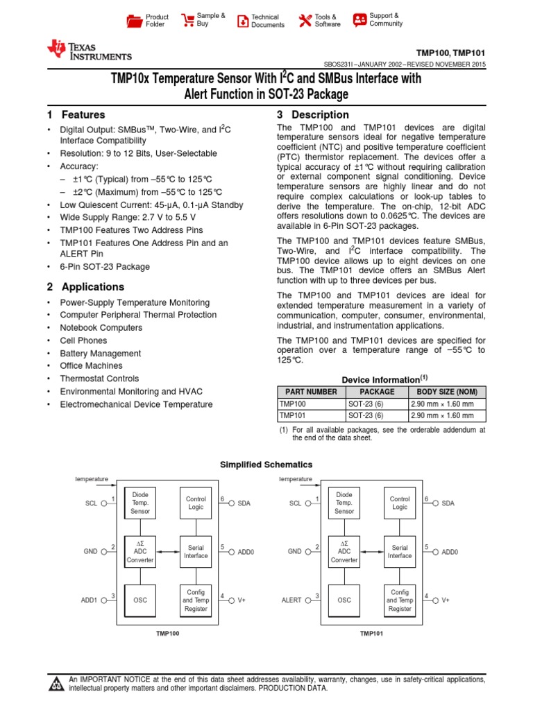 TMP 100 | Download Free PDF | Electrostatic Discharge | Manufactured Goods