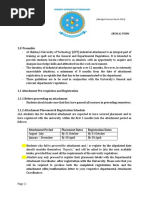 Industrial Attachment Report Writing Sample | PDF
