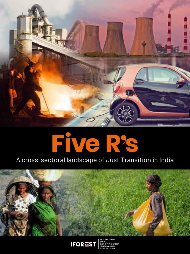 Five R's - A Cross-Sectoral Landscape of Just Transition in India | PDF ...