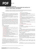 AASHTO M 199: Manhole Specifications | PDF | Concrete | Cement