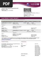 Qatar Airways Invoice Details | PDF | Qatar | Arabian Peninsula