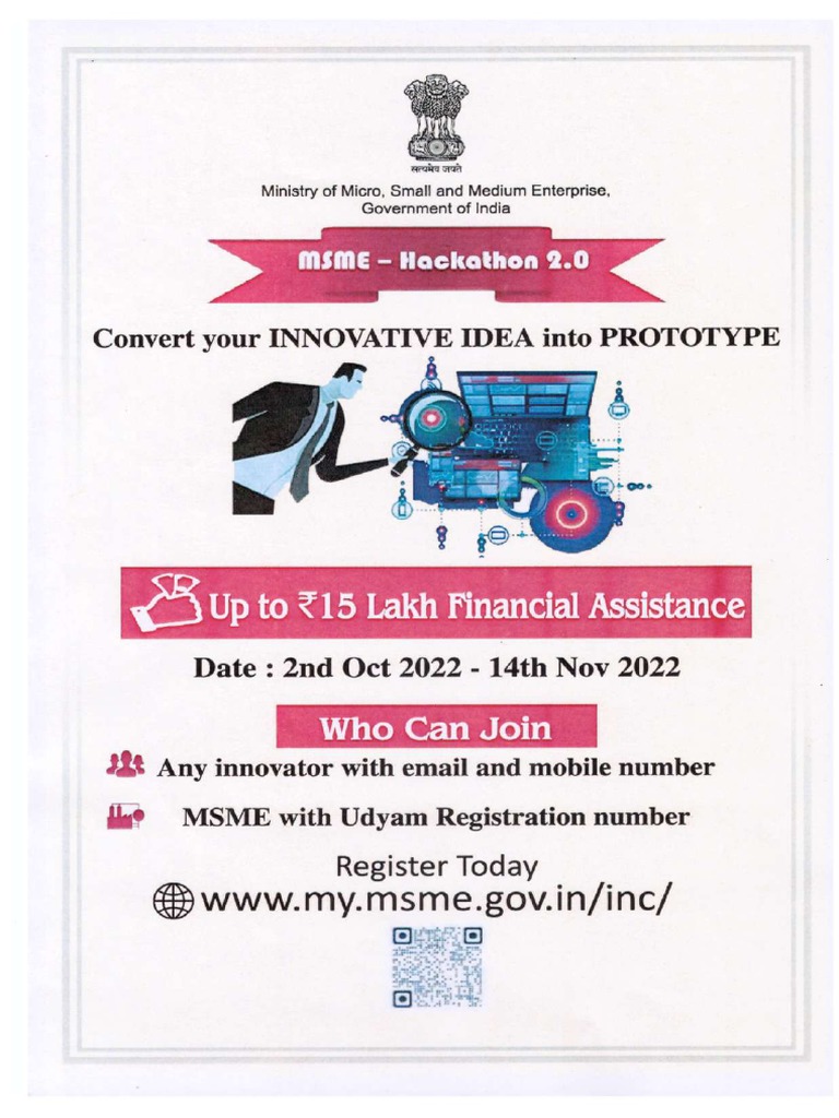Msme Hackathon 2.0 | PDF