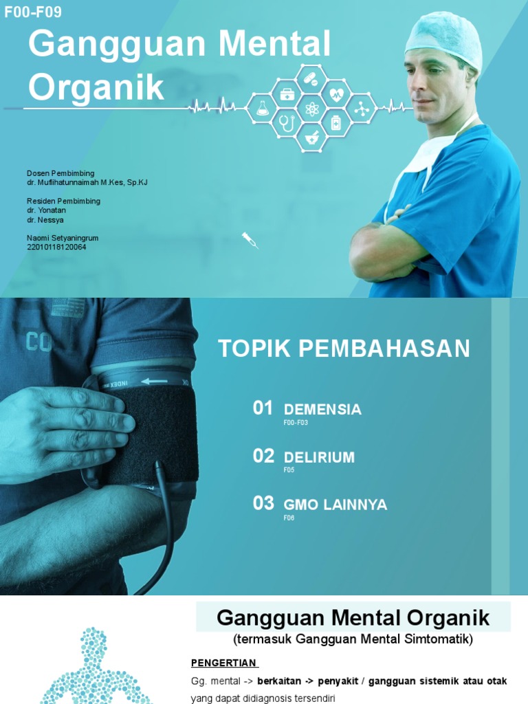 F0 Gangguan Mental Organik | PDF