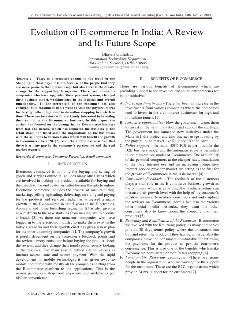 Evolution of Ecommerce | PDF | E Commerce | Retail