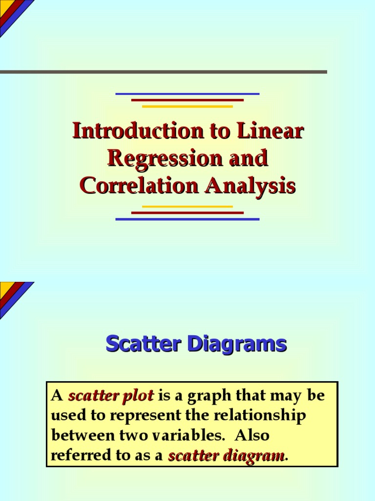 Introduction To Linear Regression and Correlation Analysis | PDF | Errors And Residuals ...