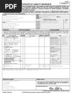 Sample COI | PDF | Liability Insurance | Insurance