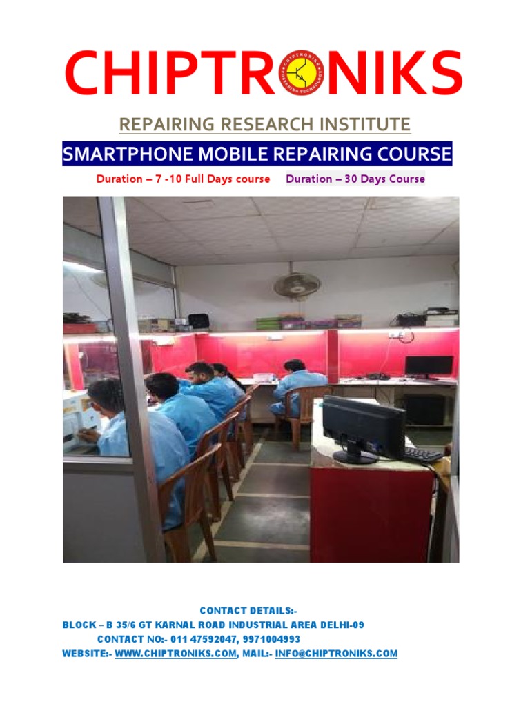 Mobile Repair Course | PDF | I Phone | Smartphone