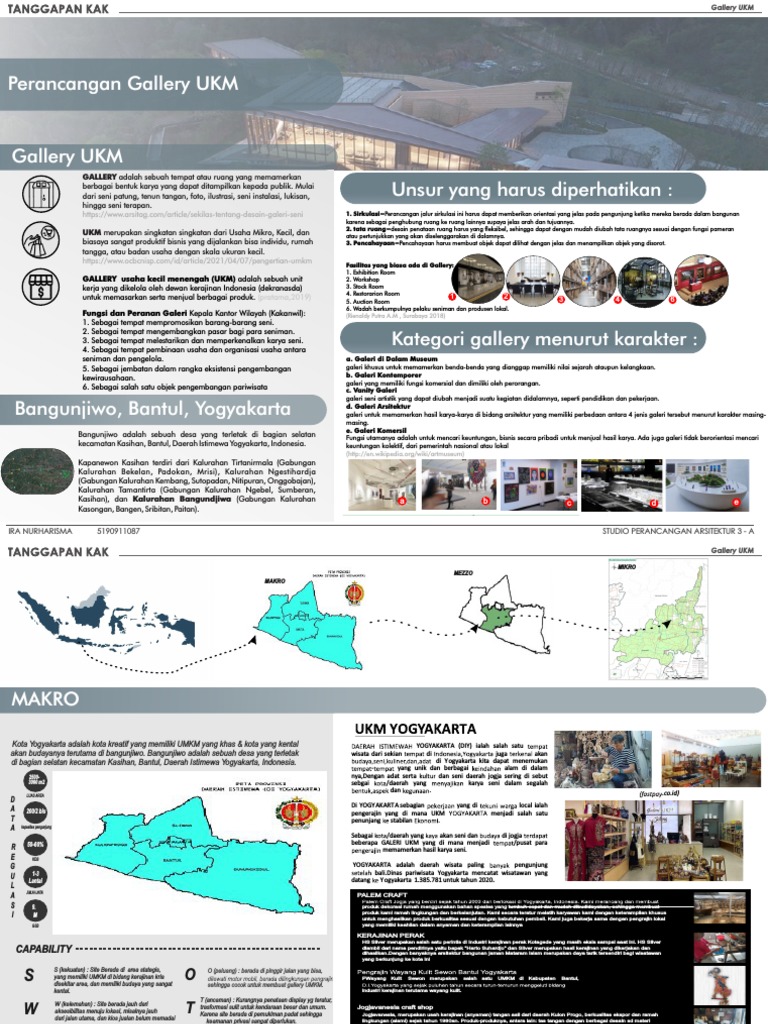 Contoh Tanggapan KAK & Preseden (1) | PDF