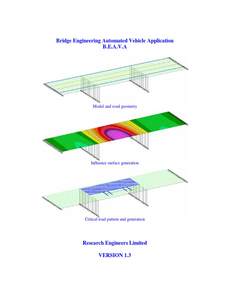 Staad - Beava Doc 1.3 | PDF | Computing And Information Technology ...