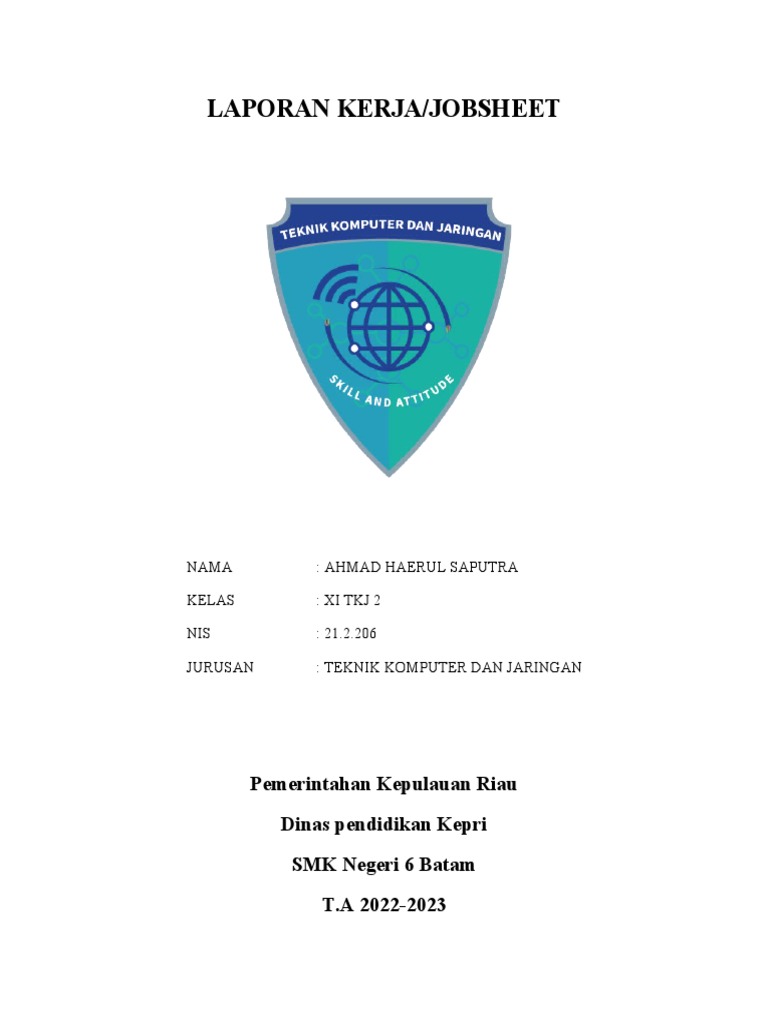 Jobsheet TJKN 6 | PDF