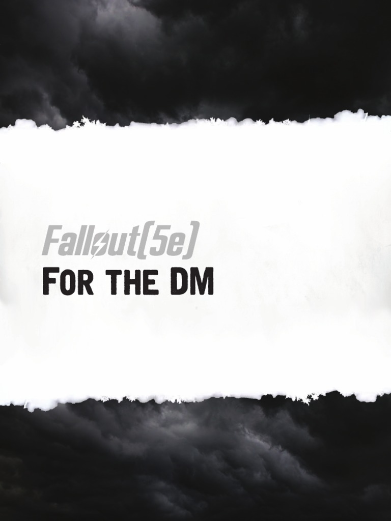 Fallout 5e DM | PDF | Bat