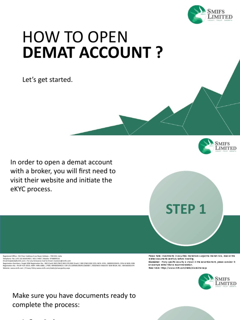 How To Open Demat Account | PDF | Investing | Financial Analyst