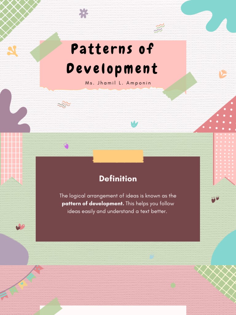 Patterns of Development Narration and Description | PDF | Senses ...