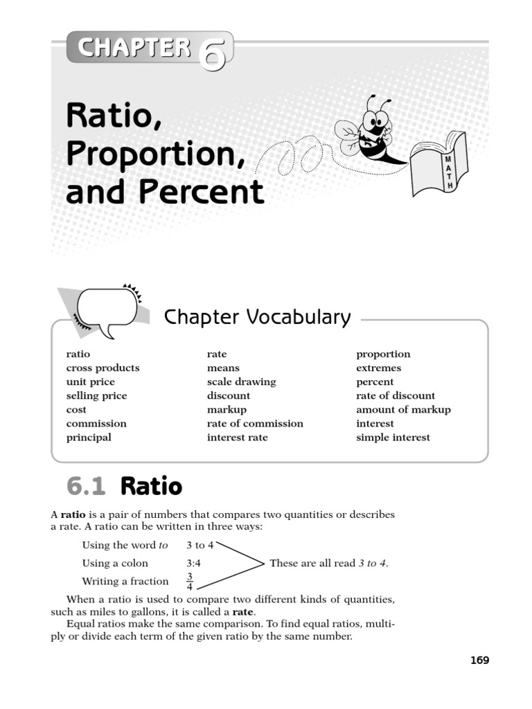Understanding Ratios, Proportions, and Percents | PDF | Fraction ...
