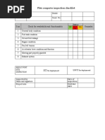 Roller Compactor Inspection Checklist | PDF | Wheeled Vehicles | Car