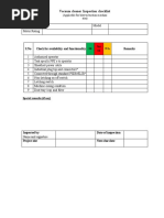 Grinding Machine Checklist | PDF