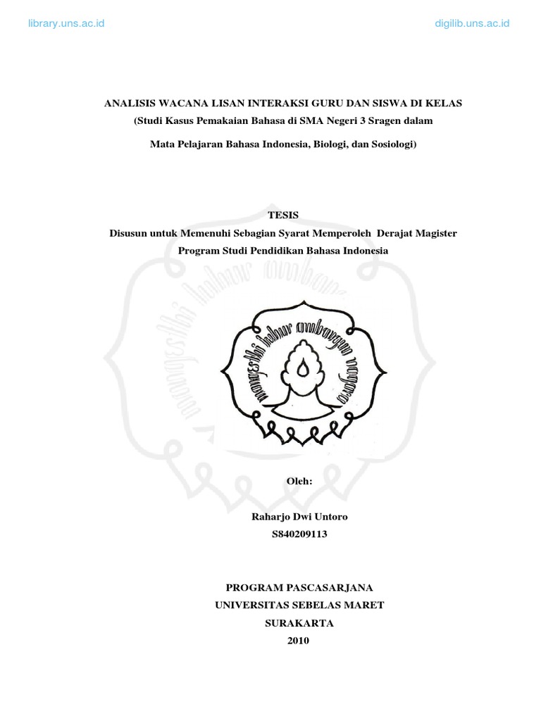 Library - Uns.ac - Id Digilib - Uns.ac - Id | PDF