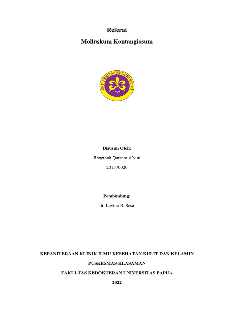 Referat-IKK-Moluskum Kontangiosum PDF | PDF