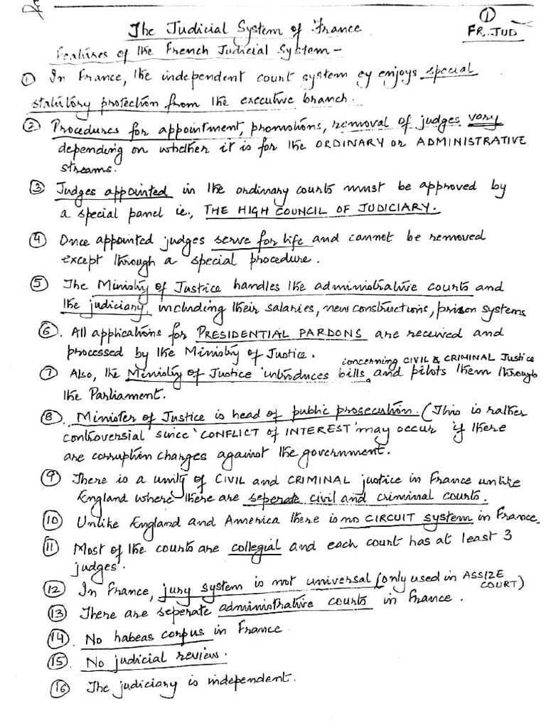 French Judiciary | PDF | Judiciaries | Public Law