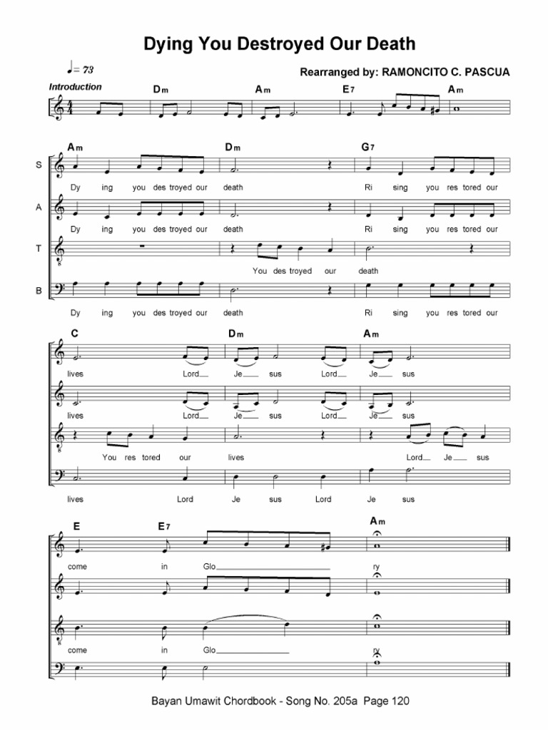 Finale 2009 - (Dying You Destroyed Our Death) | PDF